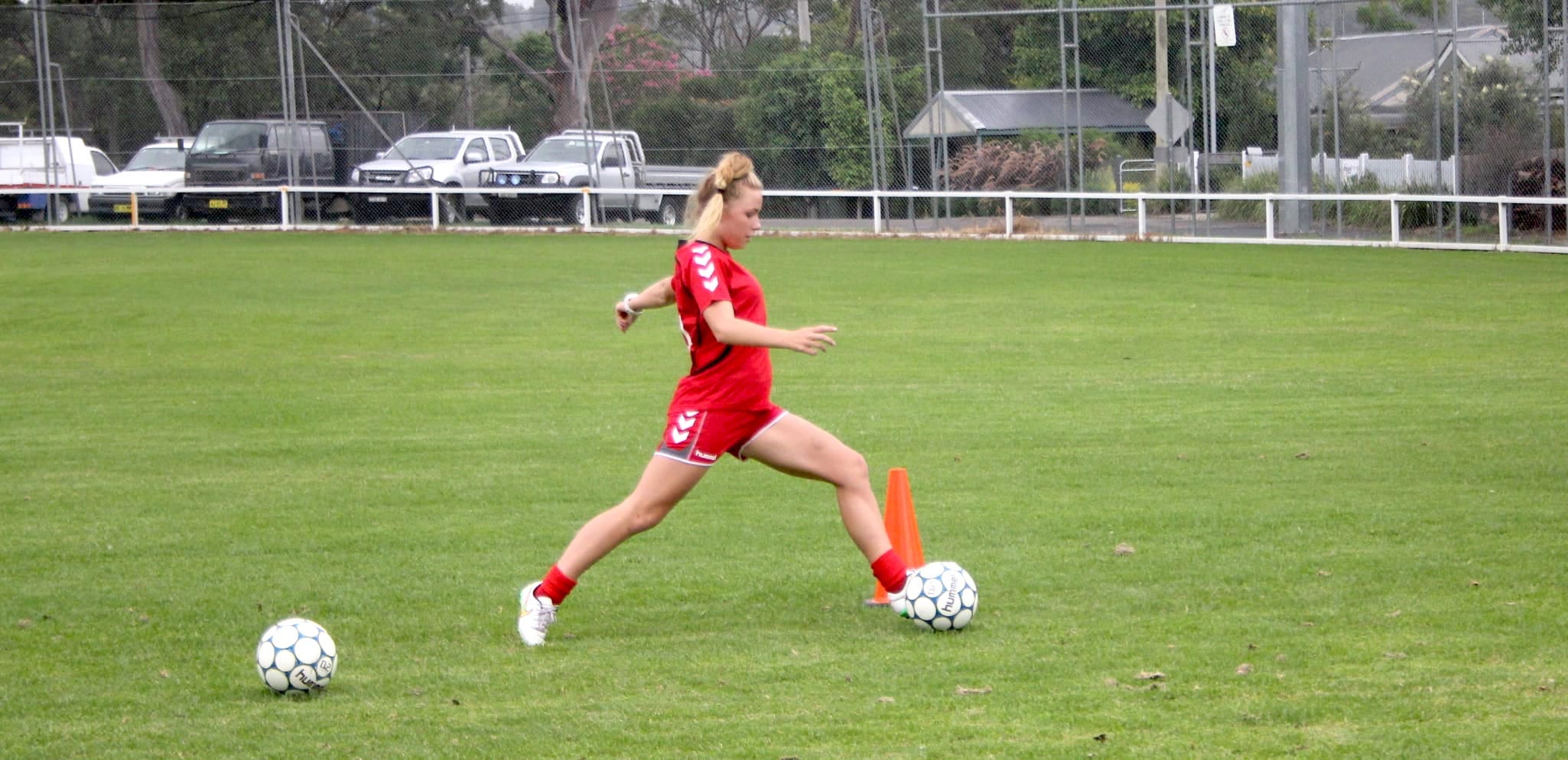 Football Coaching Academy for females, coaching advanced skill and ...